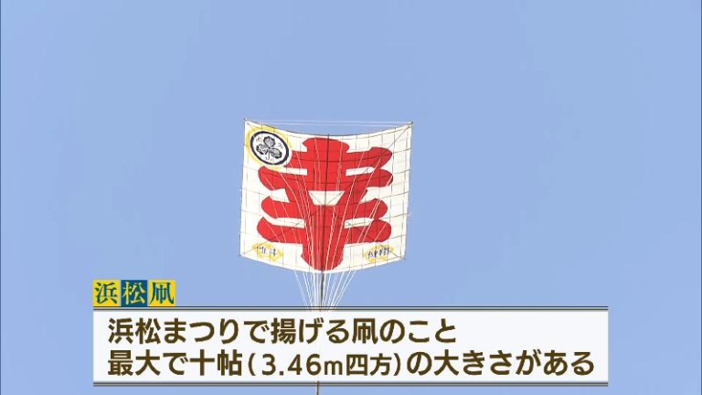 浜松まつり会館 たこ揚げ - テレしずWasabee わさびー